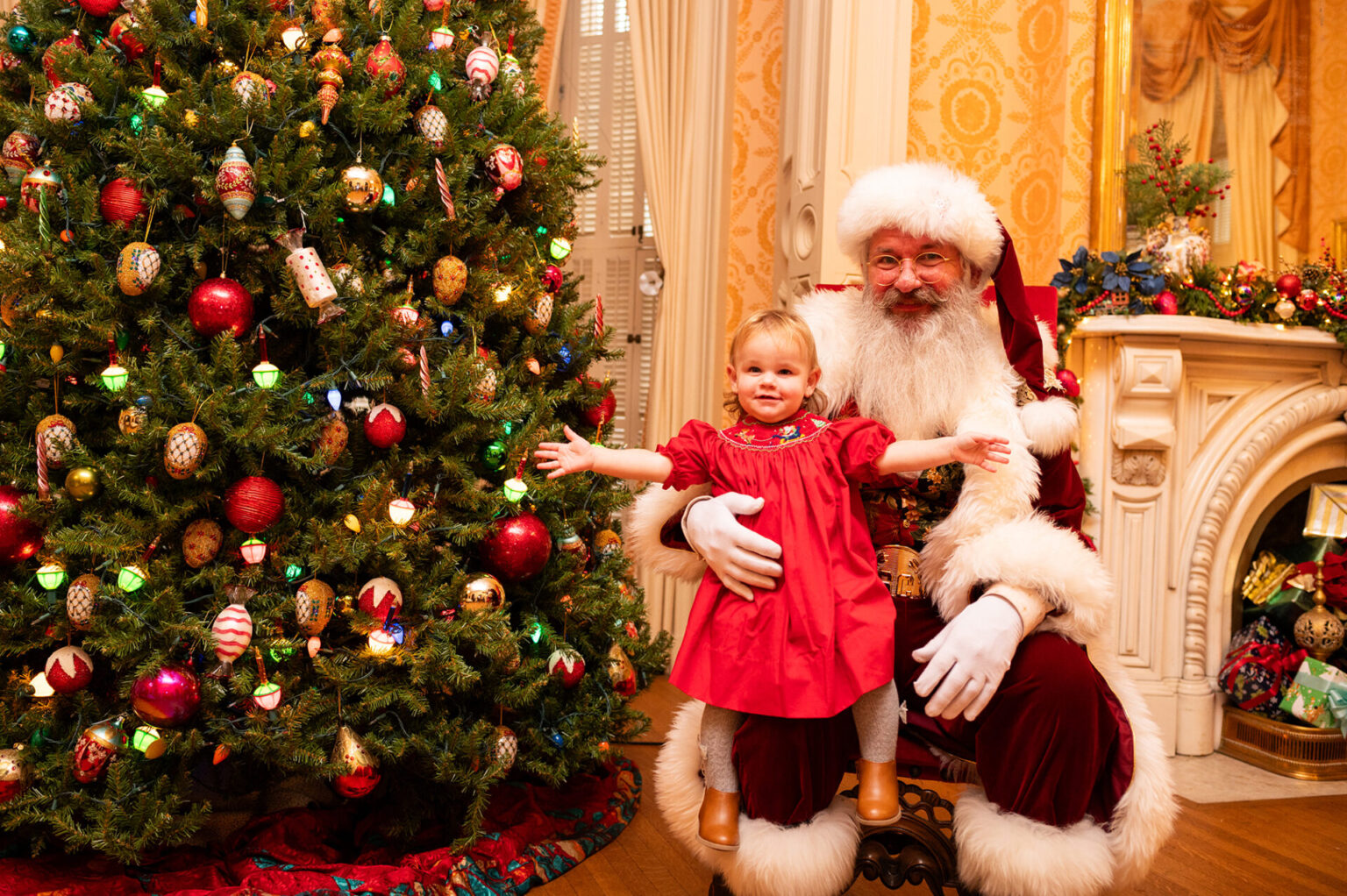 Santa at Hay House - Hay House Macon